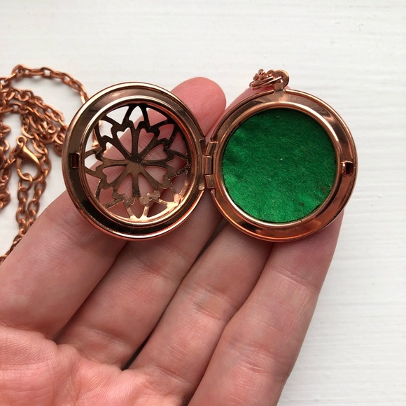 Vintage | Jewelry | Vintage Bronze Celtic Locket Pendant Necklace ...
